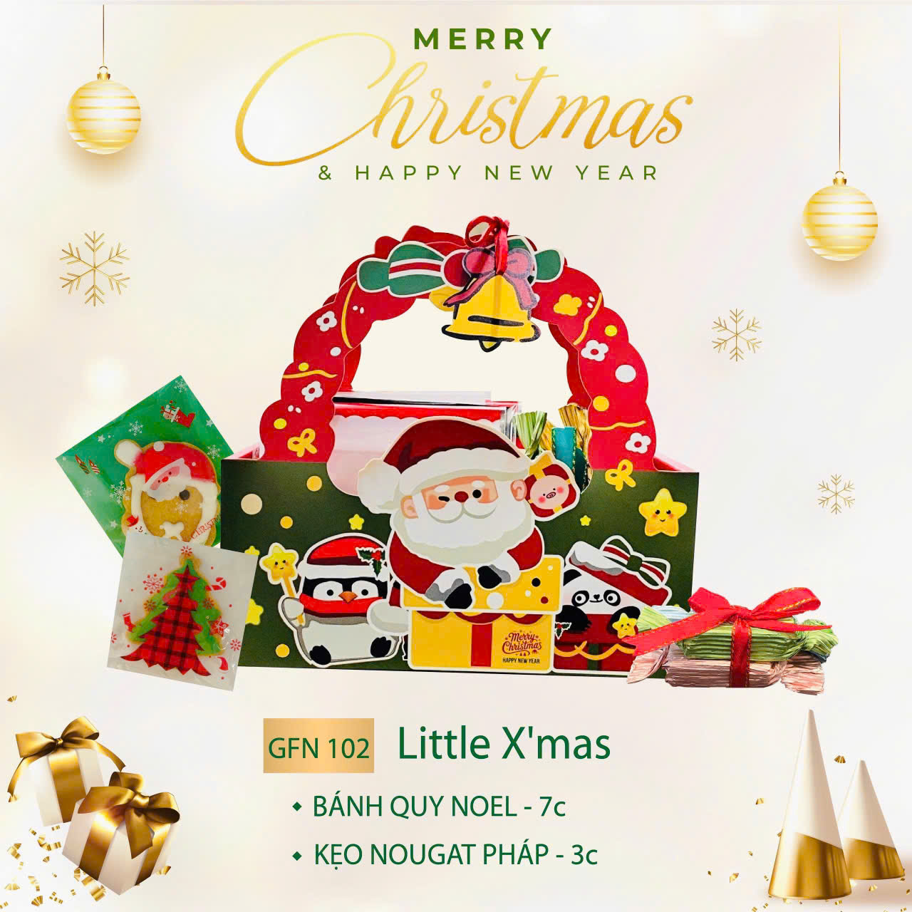 BÁNH CHRISTMAS - Little X'mas - PARIS GÂTEAUX